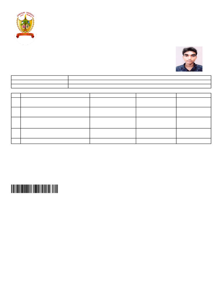 Student Marks Card | PDF