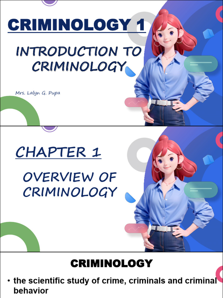 Overview of Criminology in the Philippines | PDF | Crimes | Crime ...