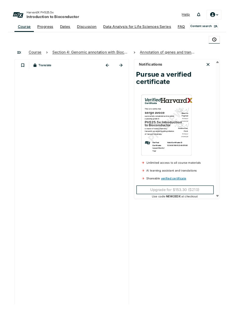 Annotation of Genes and Transcripts - Section 4 - Genomic Annotation ...