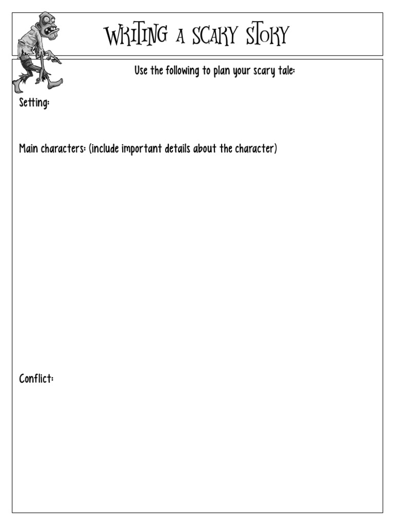 Halloween Station Task Sheets | PDF | Narration