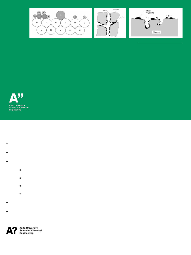 Desactivation Tres Impp | PDF | Catalysis | Heterogeneous Catalysis