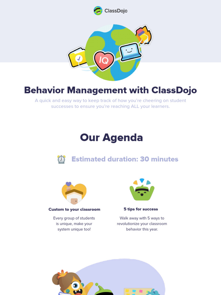 Behavior+Management+With+ClassDojo +Slides | PDF | Learning | Teachers