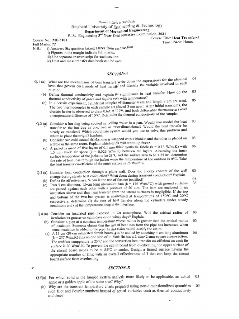 3-1 Questions 2021 | PDF