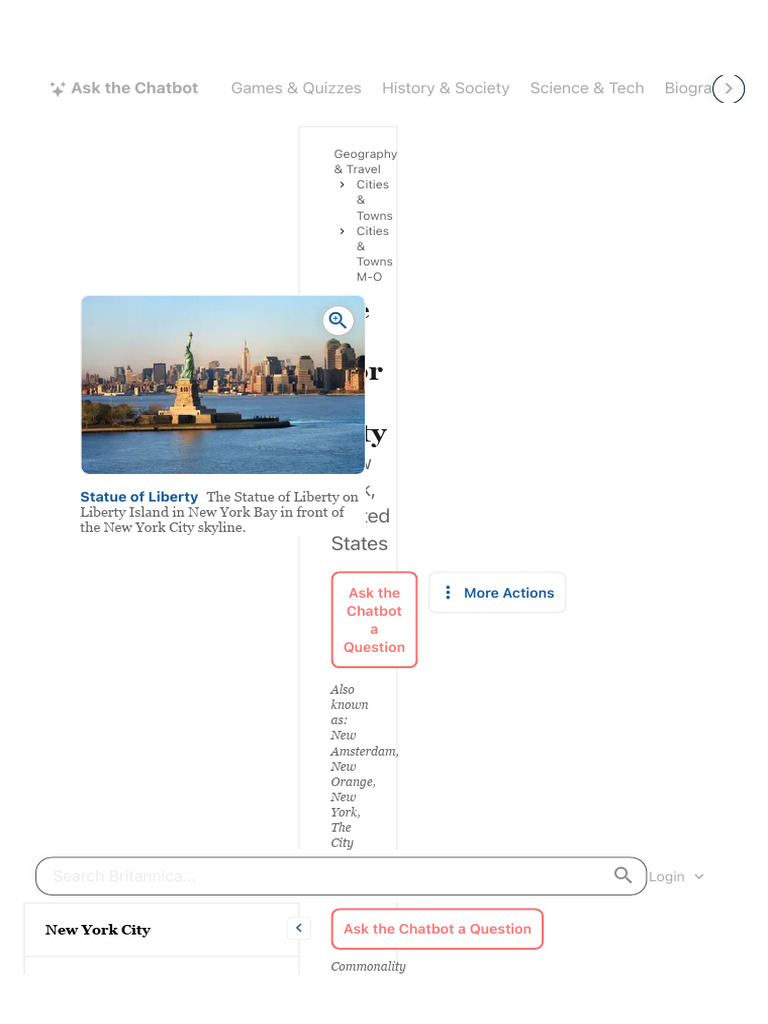 Overview of New York City Layout | PDF