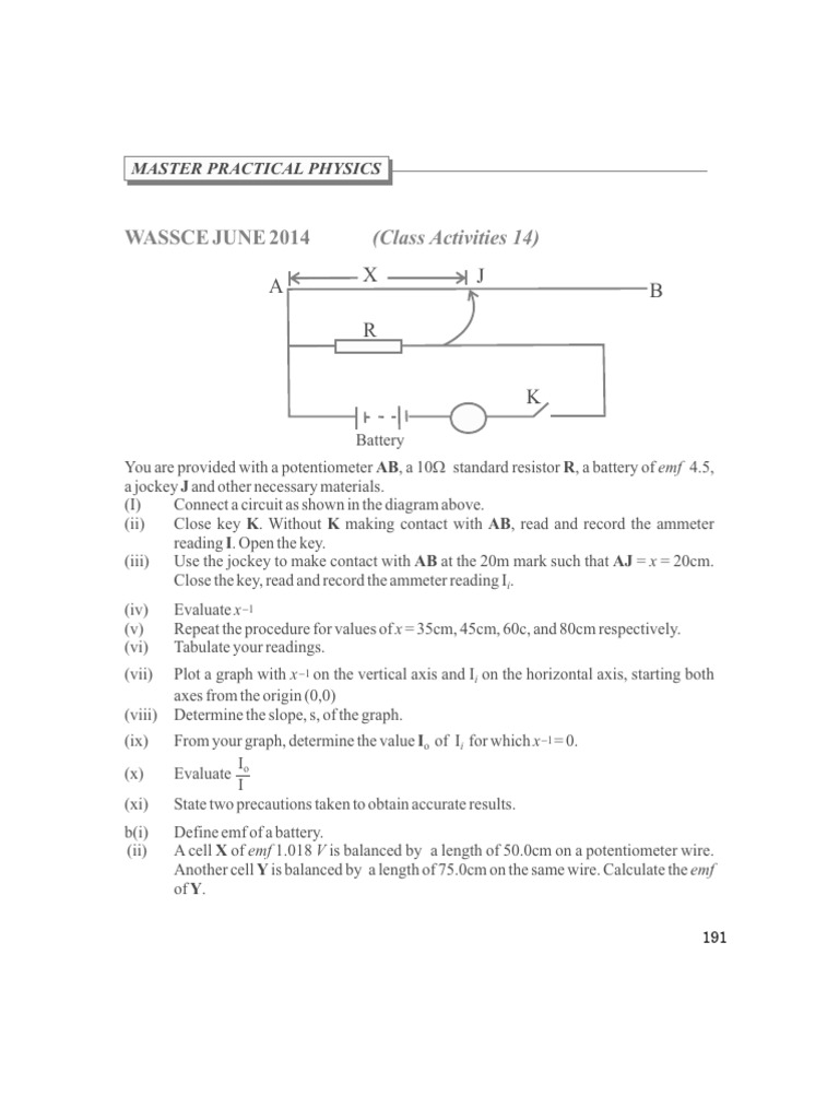 Physics Practical Electricity Experiment | PDF | Voltage | Physical Quantities