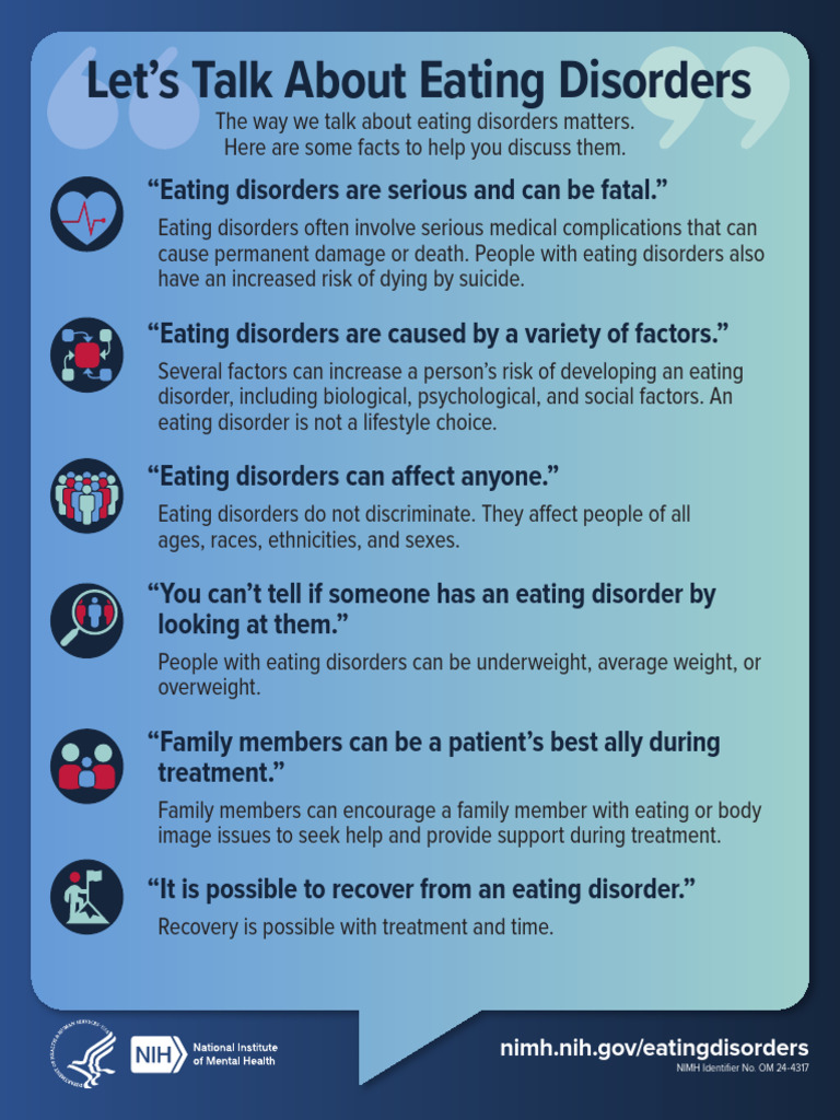 Understanding Eating Disorders Facts | PDF