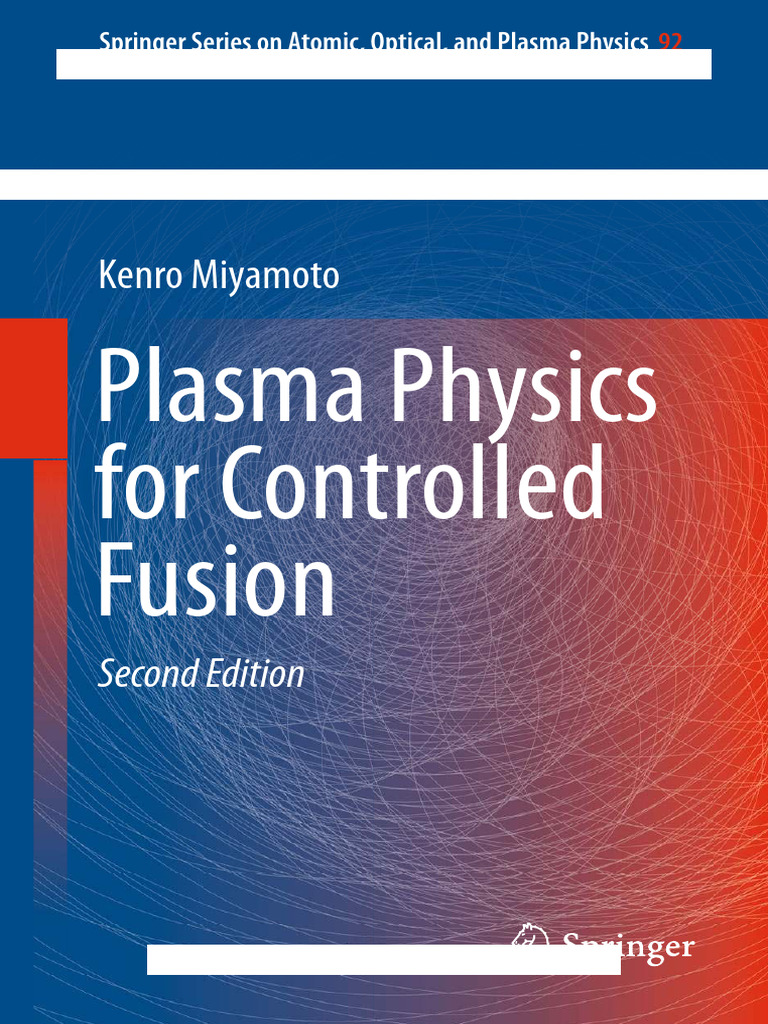 Plasma Physics For Controlled Fusion (2nd Edition) Miyamoto | PDF | Magnetohydrodynamics ...