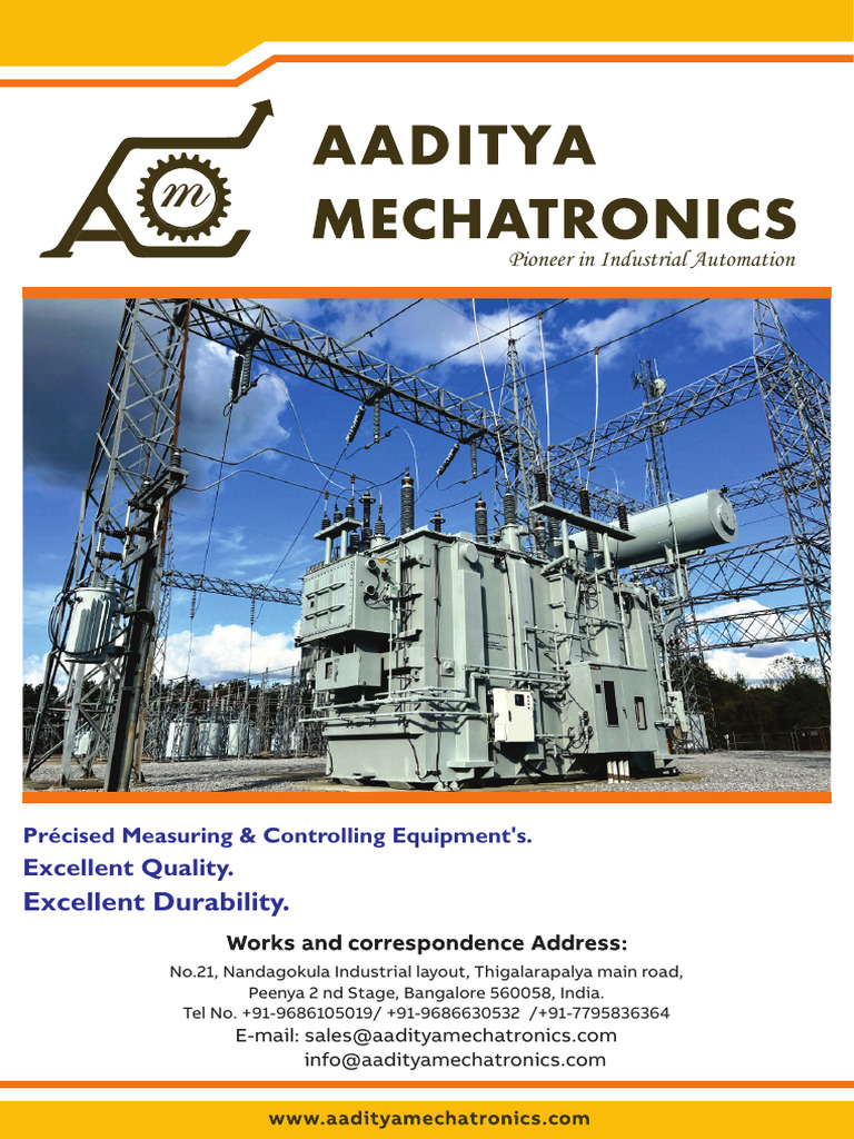 OTI and WTI Solutions by Aaditya Mechatronics | PDF | Transformer ...