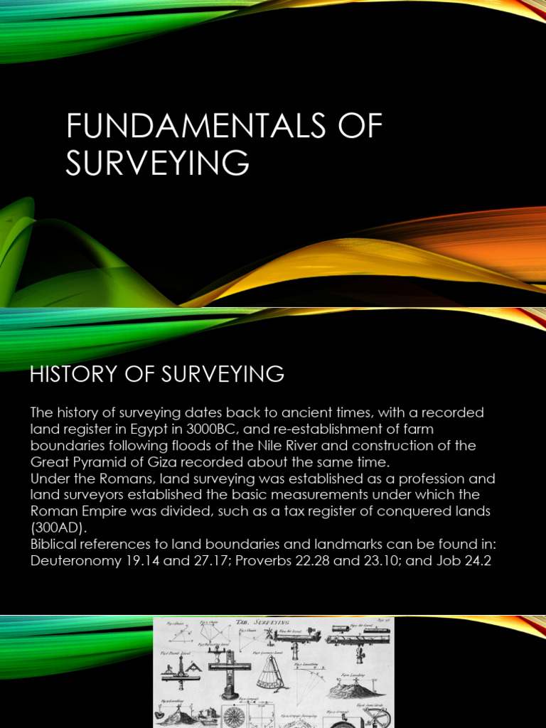 LECTURE 2 Types and Methods of Surveying | PDF | Surveying | Lidar
