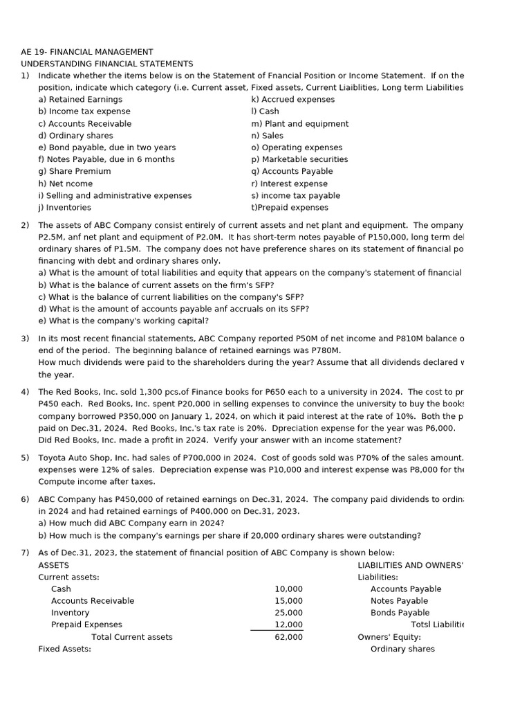 Inbound 7425274378169987985 | PDF | Balance Sheet | Expense