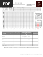 Coffee Roasting Profile Log Template | PDF | Coffee