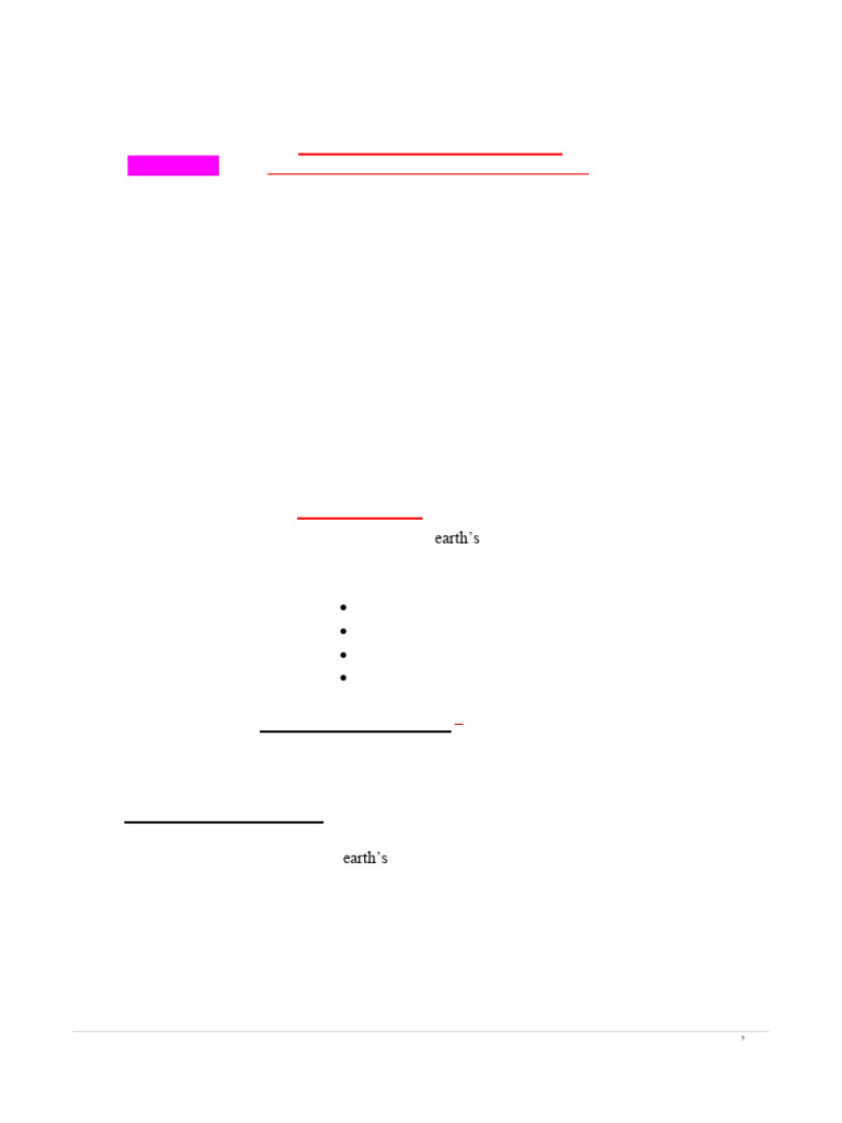 Form 2 Geography Notes Revised 2025 | PDF | Plate Tectonics | Fault ...