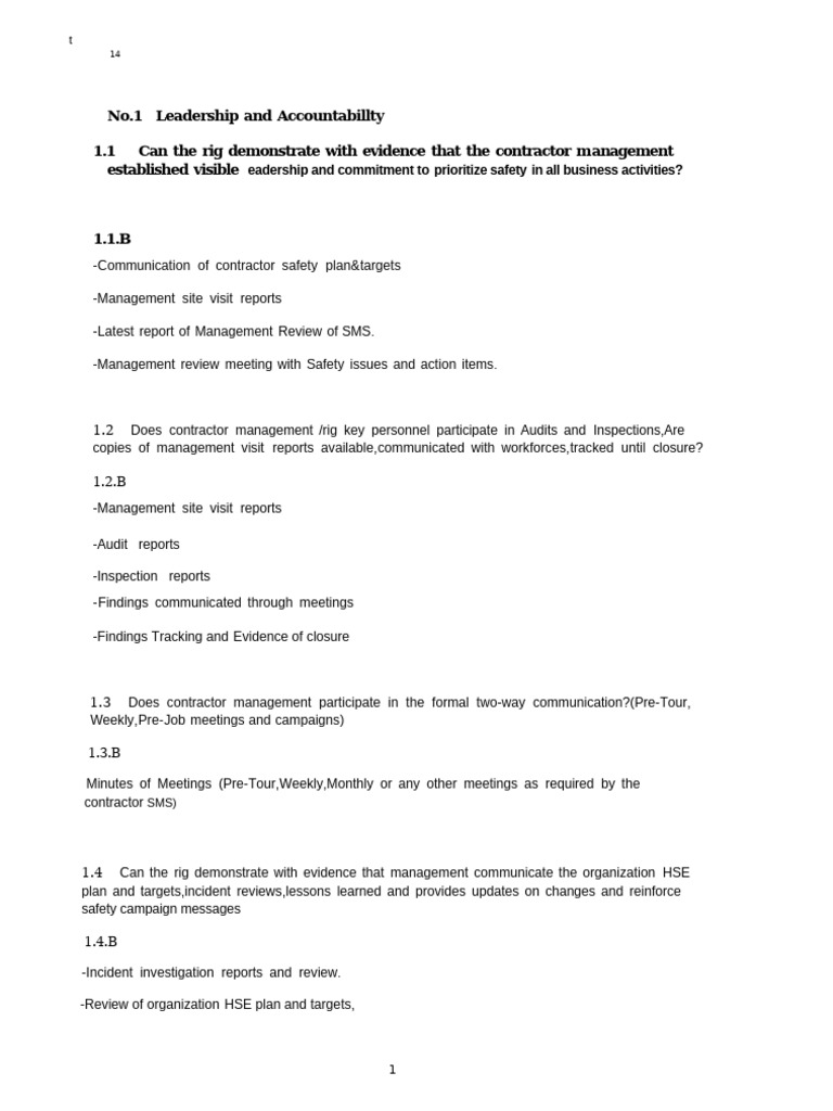 Aramco Gap Analysis Checklist | PDF | Risk | Risk Assessment