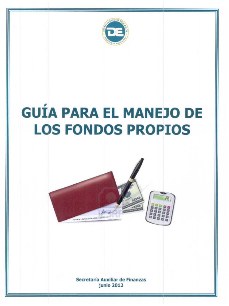 Guia de Fondos Propios | PDF