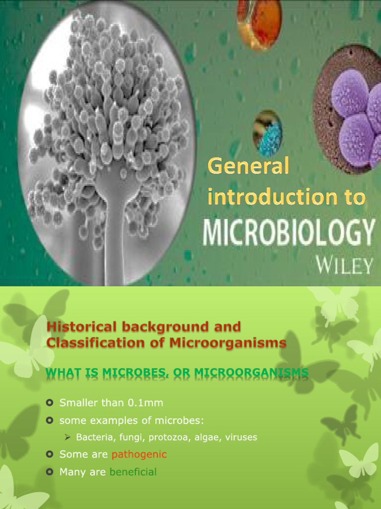 Lec 1 General Intro Micro | PDF | Microorganism | Microbiology