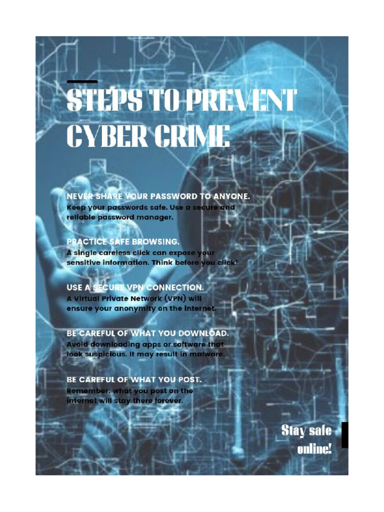 Cyber Crime Poster | PDF