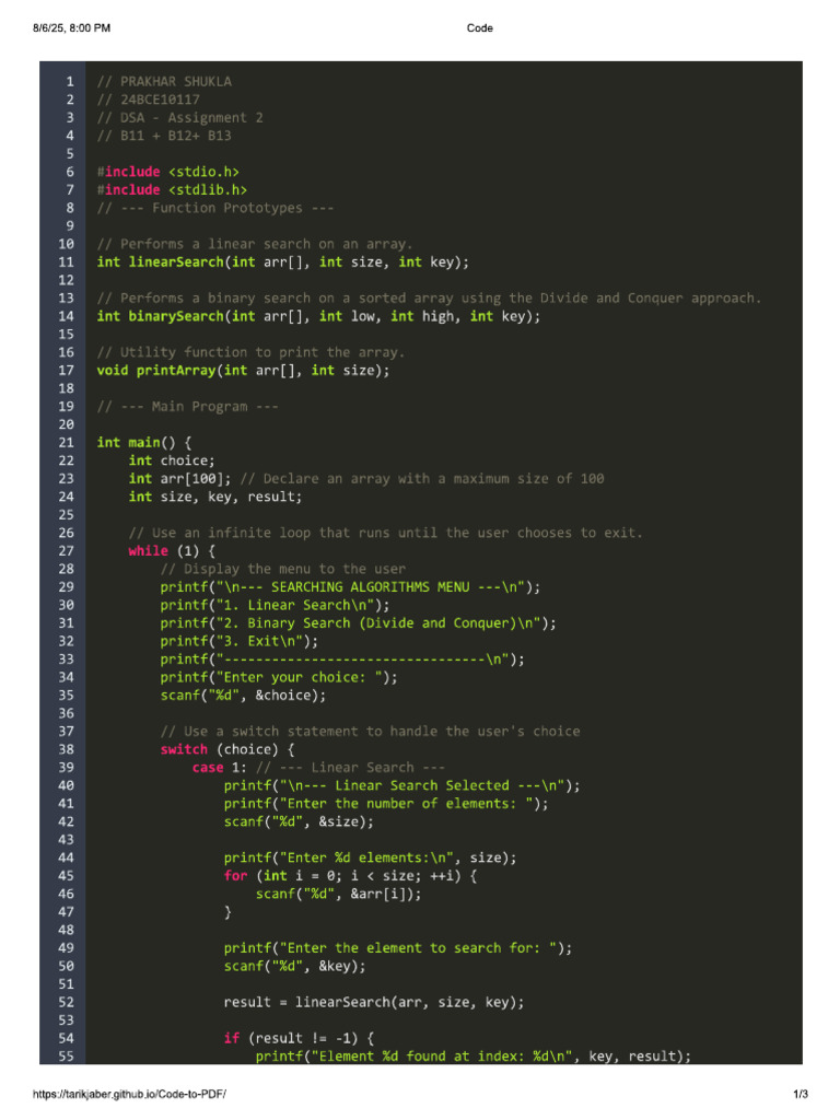 C Assignment 2 | PDF