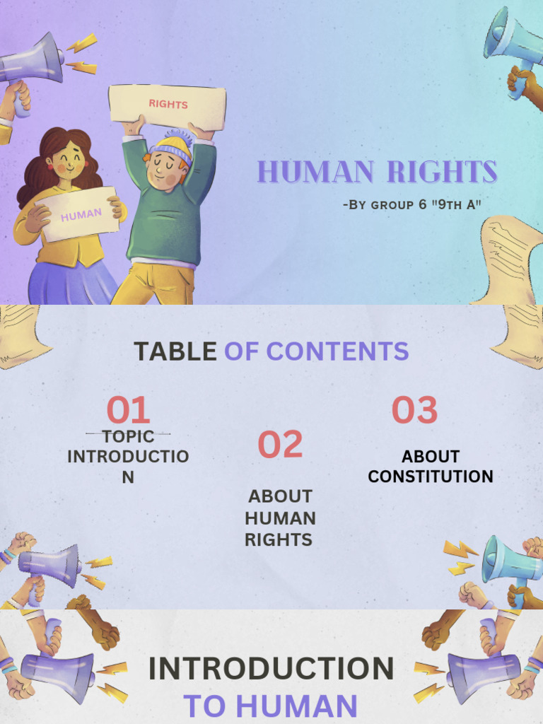Social Studies Subject For High School Constitution and Human Rights ...