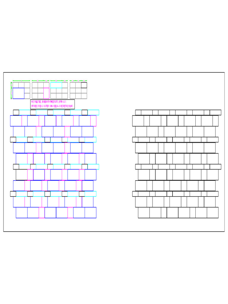 Wall Dado Pattern | PDF