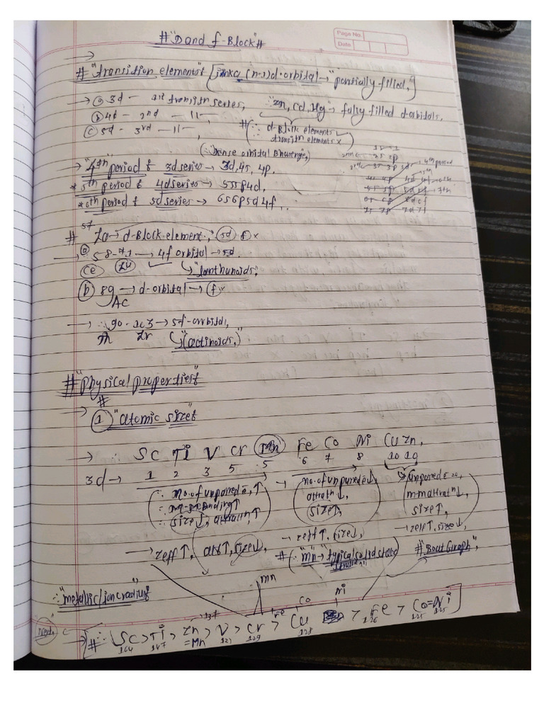 JEE Brief_ D and F Block Elements Class 12 Chemistry One Shot for JEE ...