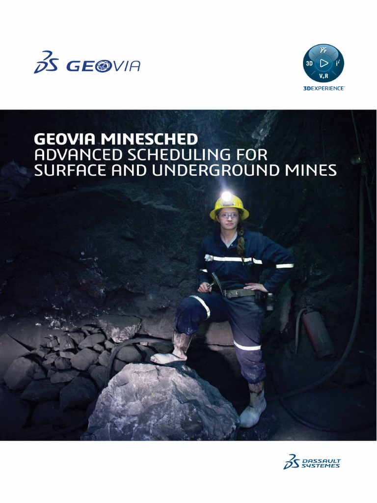 3DS GEOVIA MineSched Brochure | PDF
