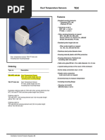 Thermistor Room Temp Sensors Data | PDF | Duct (Flow) | Screw