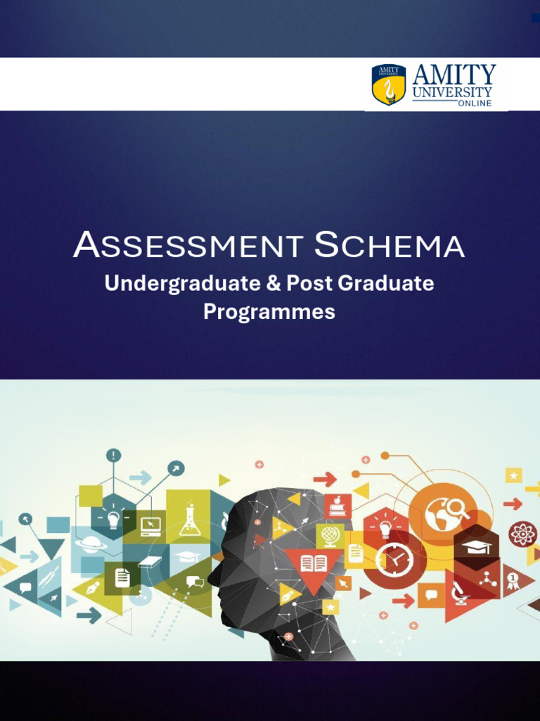 Amity - Assessment Schema PG and UG - Jan-2025 Onwards | PDF ...