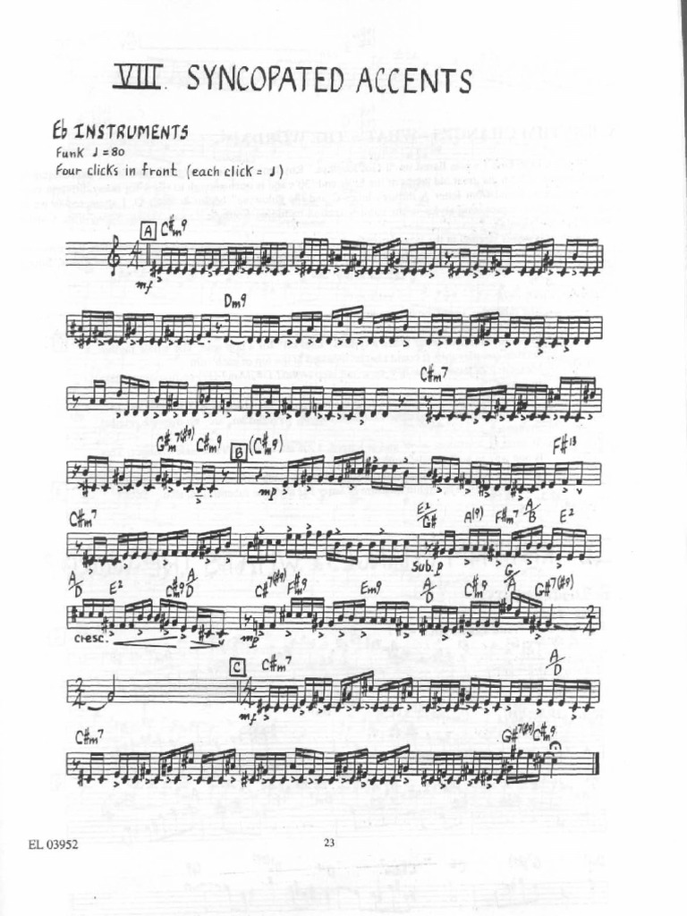 Bob Mintzer - AccentGroovpdf | PDF