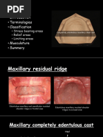 Complete Denture Anatomy Diagram | PDF | Mouth | Dentistry Branches