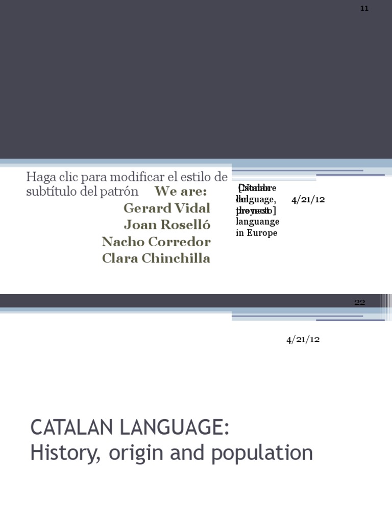 Catalan Language Guion | PDF | Catalonia | European Union