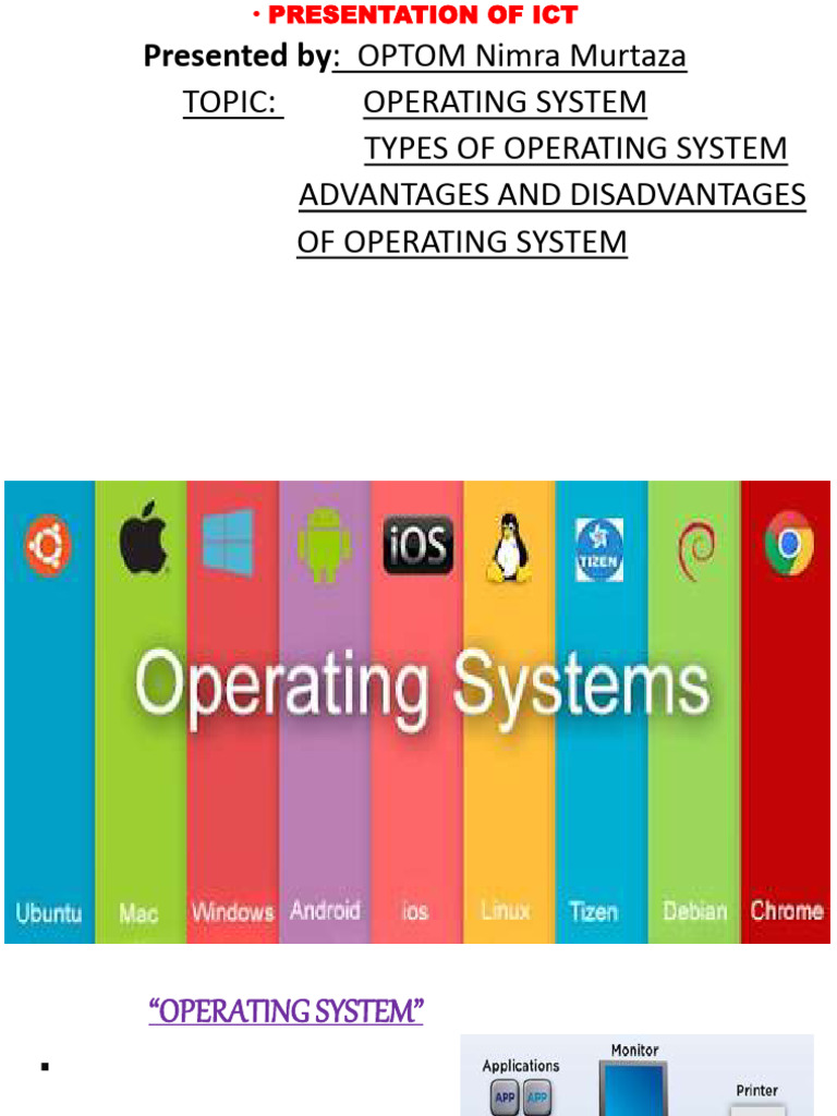 Presentationitc 220925191150 3294c2ae | PDF | Operating System | Central Processing Unit