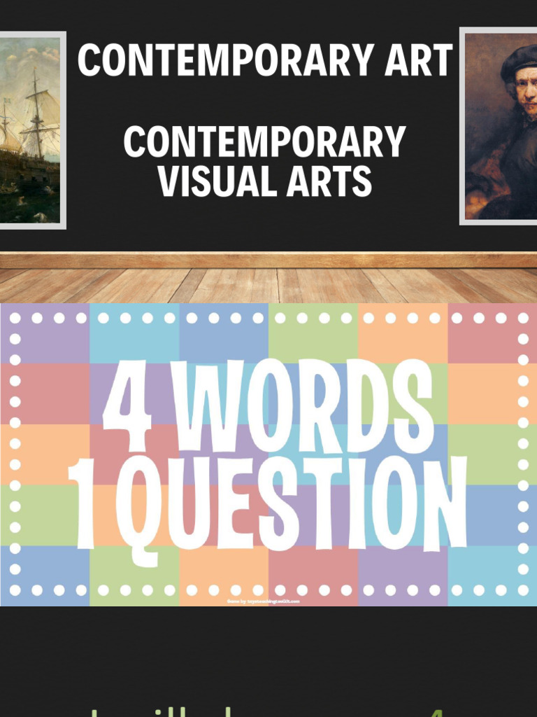 Week 2 Contemporary Arts and Visual Arts | PDF | Paintings | Sculpture