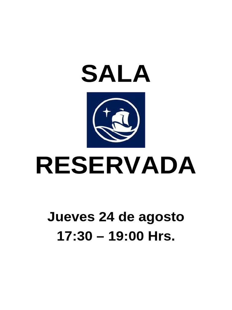 Reserva de Sala | PDF