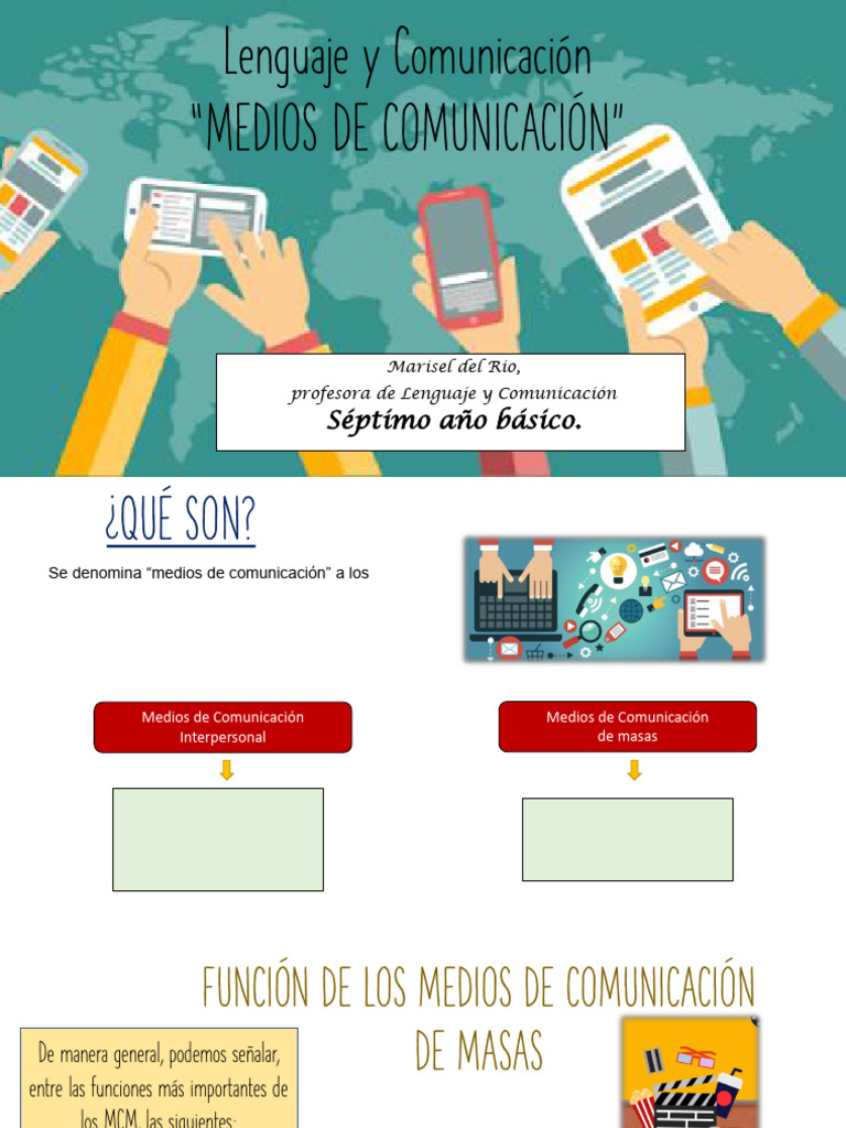 Medios de Comunicacion 7mo | PDF | Comunicación | Publicidad