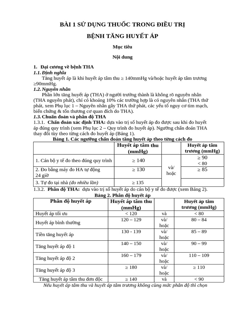 GT Sử Dụng Thuốc Trong Điều Trị | PDF
