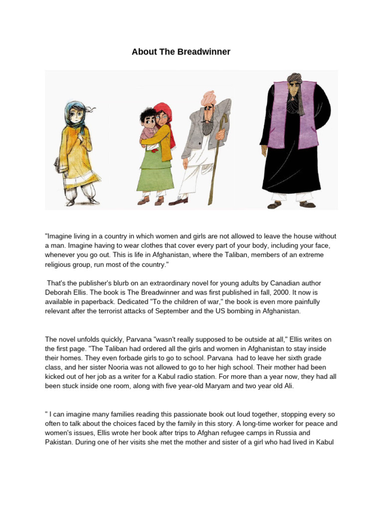 Toddle 526c6bd5 4997 4abb 82c2 021bdbe603dd About The Breadwinner | PDF ...