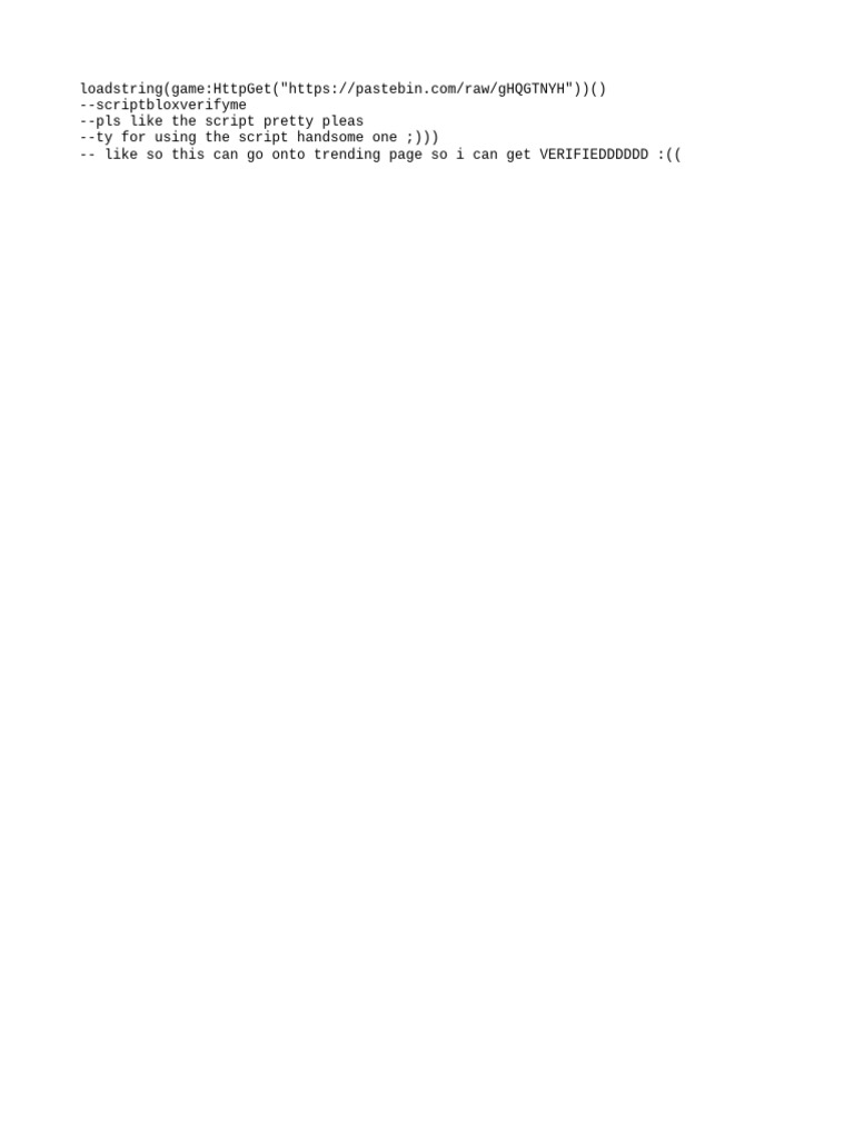 Keyless 99 Days Script OP Scriptblox Verify Me Pls | PDF