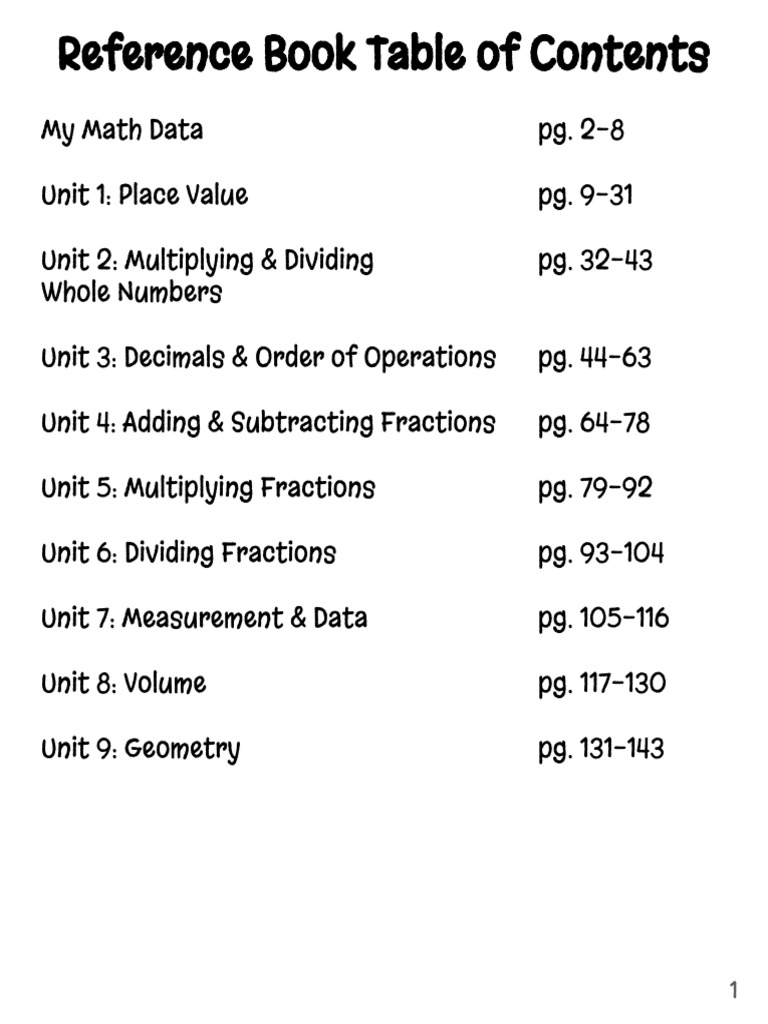 4th Grade Math Curriculum Overview | PDF | Decimal | Numbers