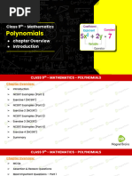 CBSE Class 9 Mathematics Worksheet - Polynomials | PDF | Teaching Methods & Materials
