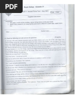 Final Hit English 1123 Paper 1 | PDF