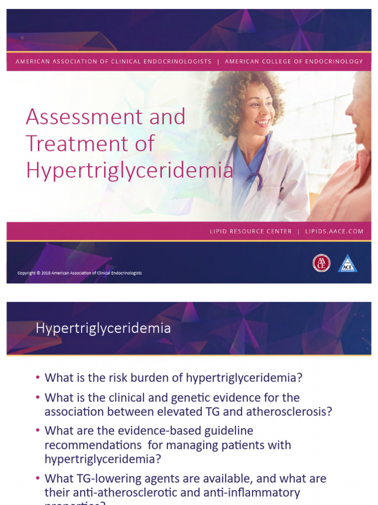 Hypertriglyceridemia: Risks and Management | PDF | Low Density ...