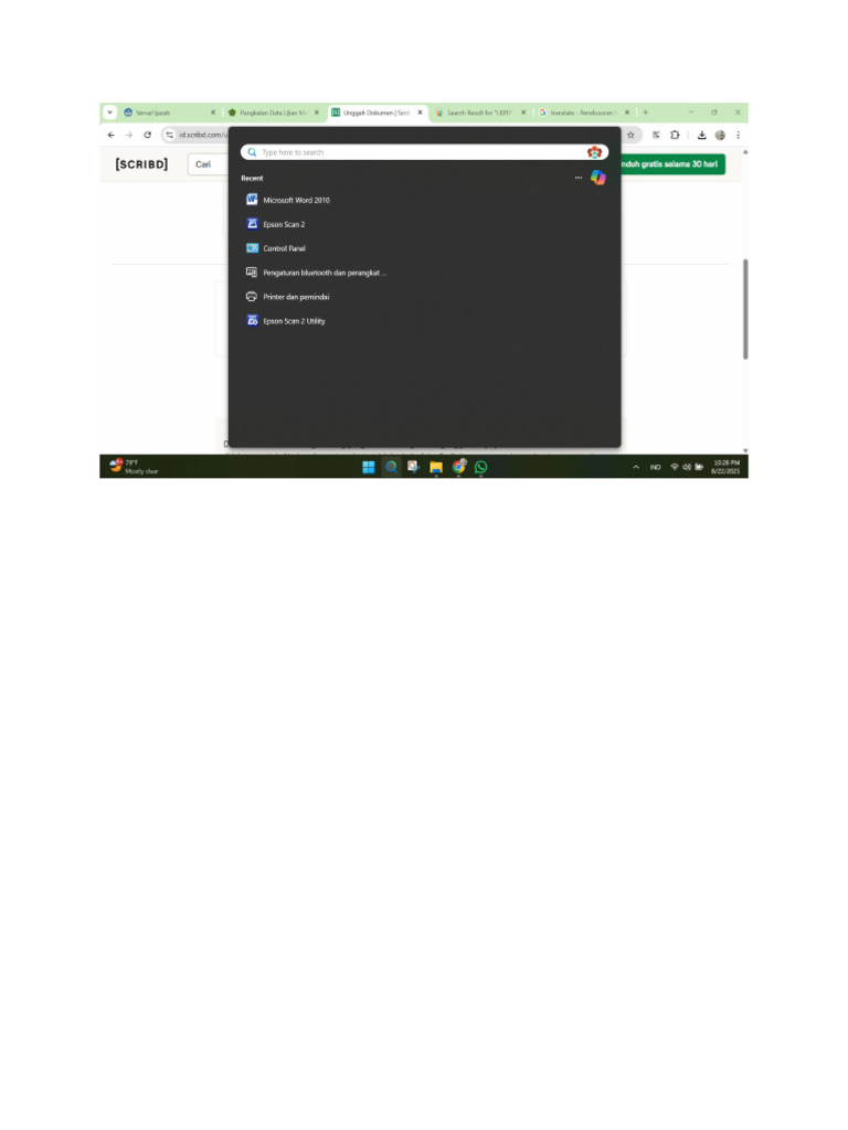 CARA MENGATUR UKURAN WORD | PDF