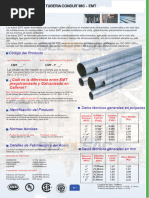 Tubería IMC: Ficha Técnica y Calidad | PDF