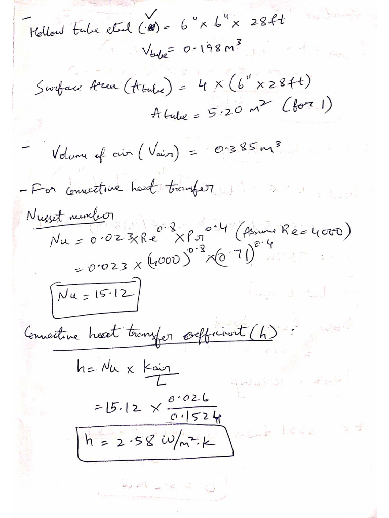 Thermal Calculations | PDF