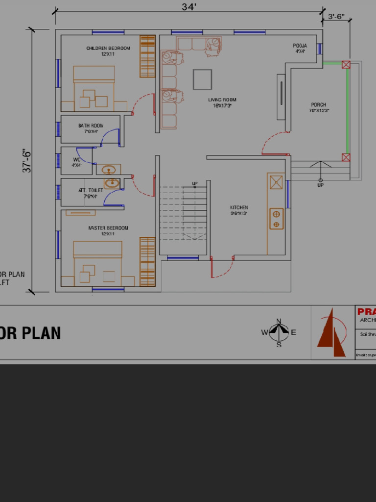 Plan 2 BHK Latest Design | PDF