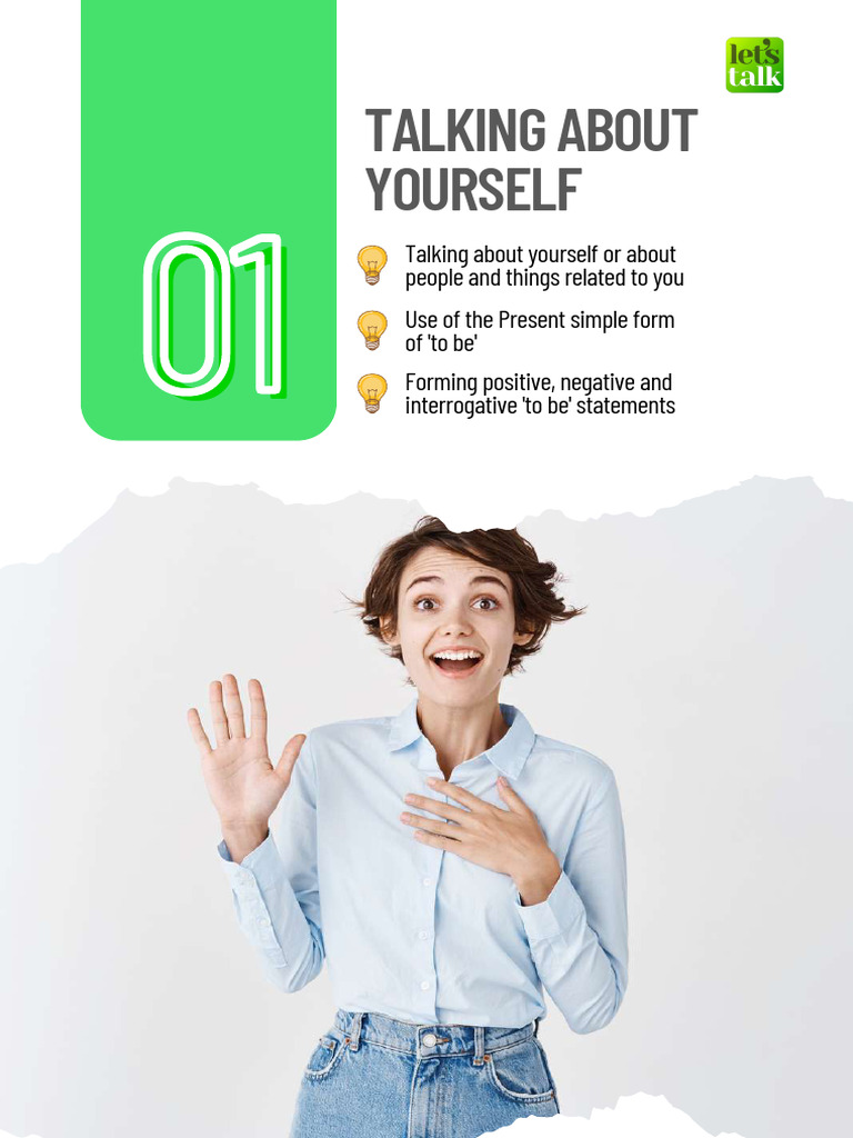 A2 Lesson 01 - Talking About Yourself | PDF | Linguistics | Language ...