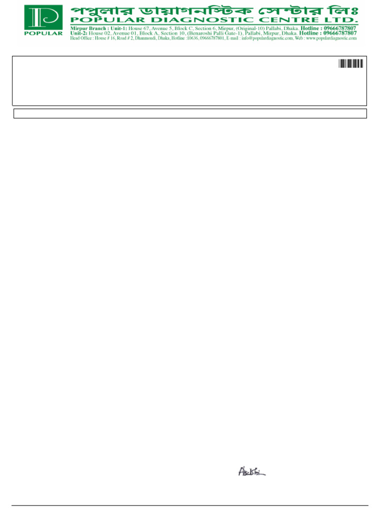 Dengue NS1 Antigen Test Report | PDF