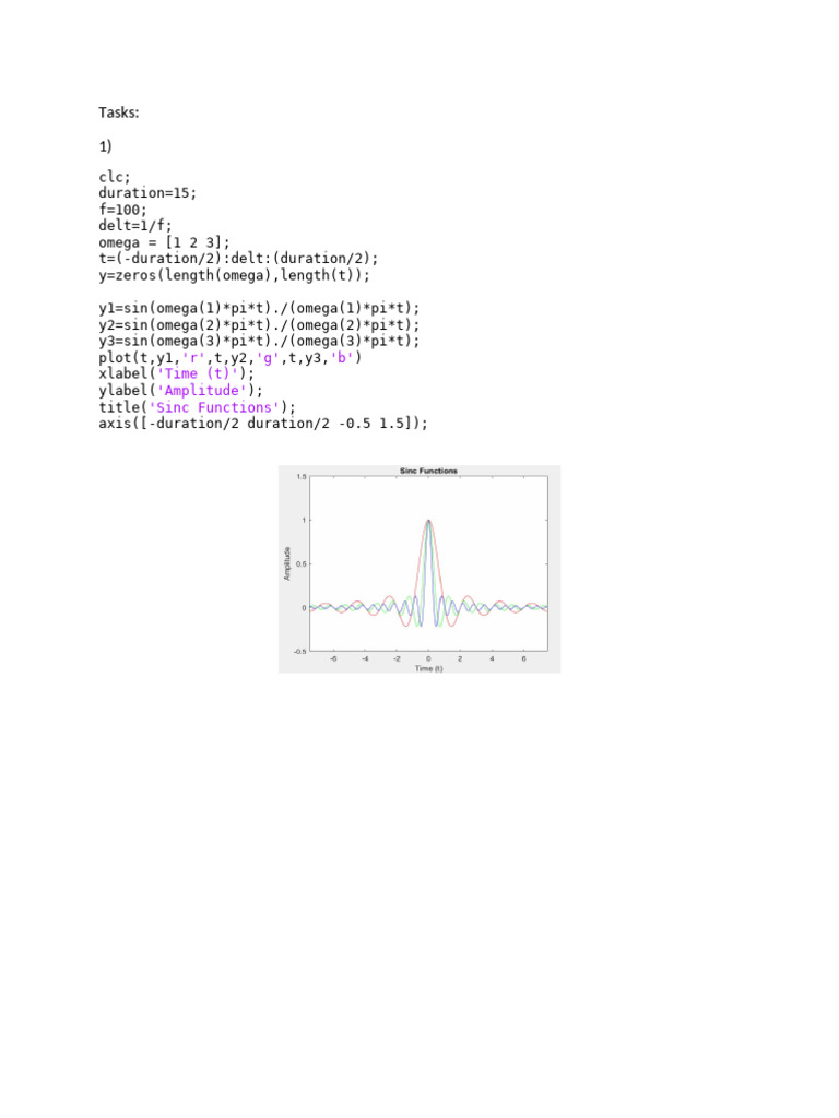 Signal Exp 2 Final | PDF