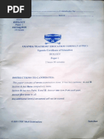 UNEB 2024 Biology Practical Paper | PDF | Digestion | Glucose