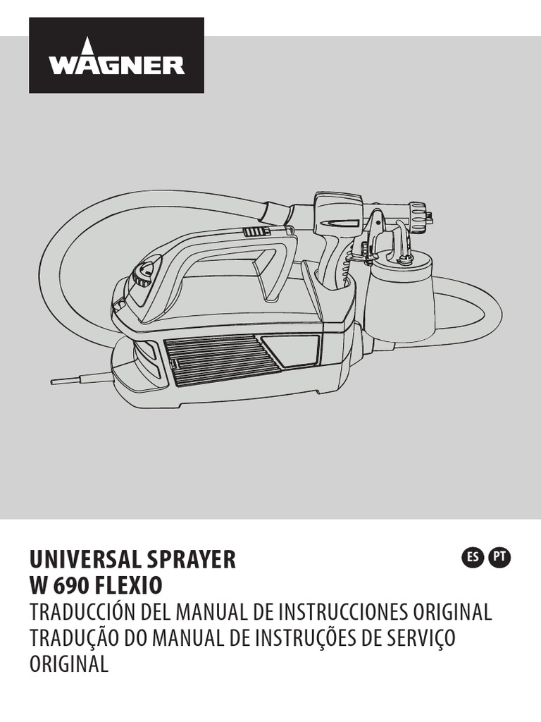 Universal Sprayer W 690 Flexio | PDF | Pintar | Residuos